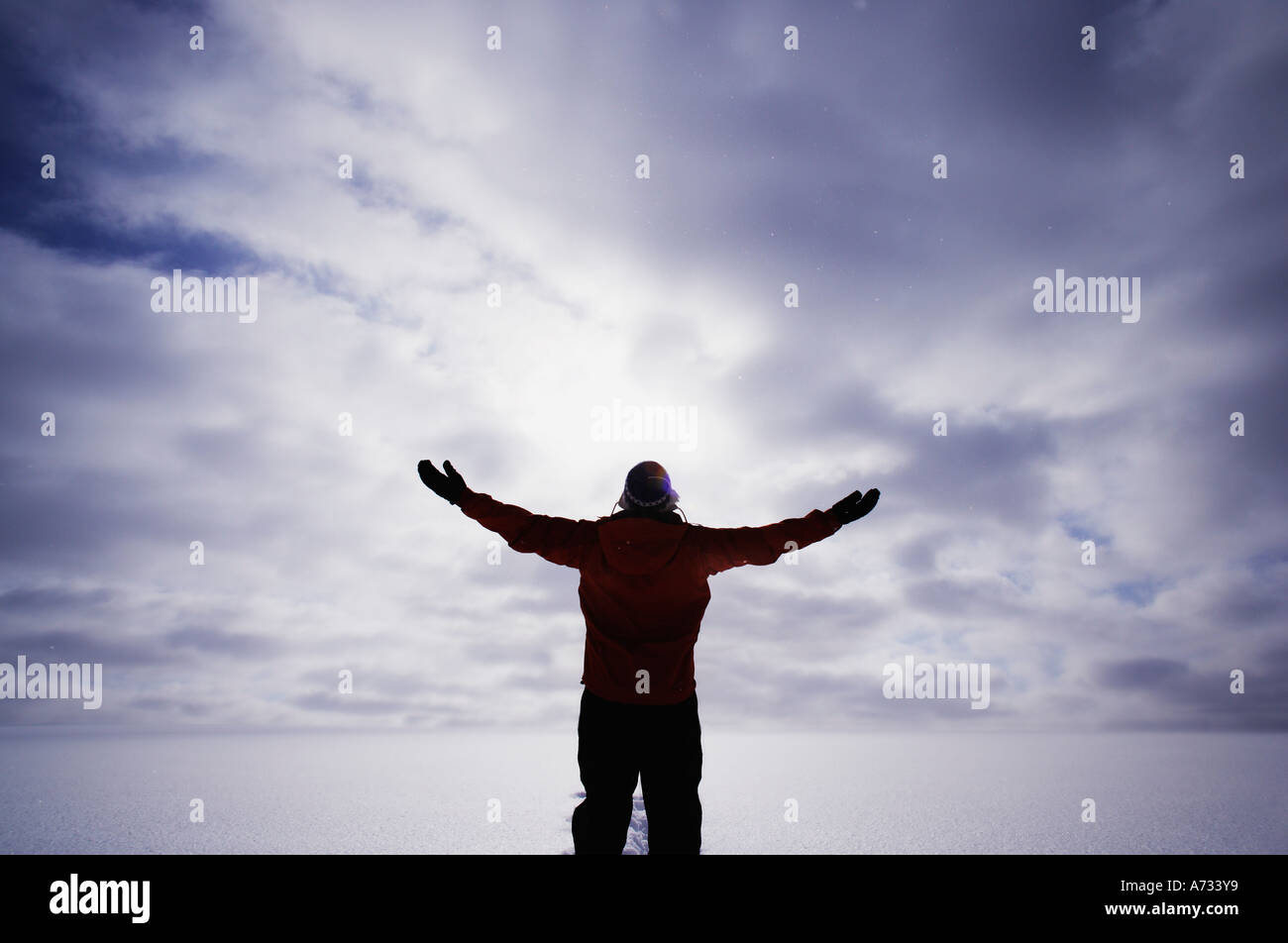 Person in awe Stock Photo - Alamy