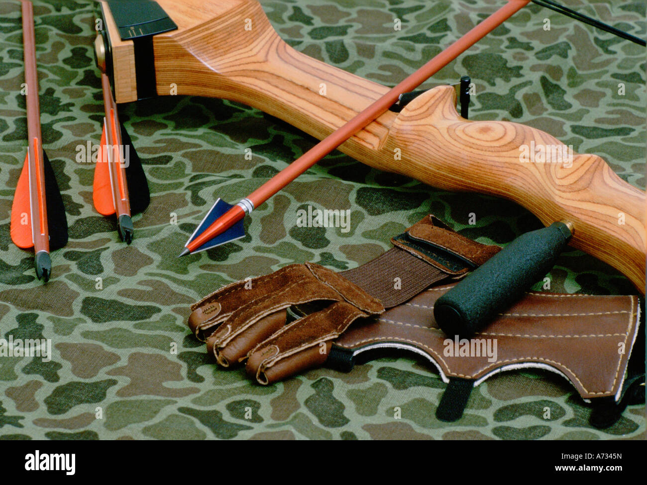 Bow and Arrows Stock Photo - Alamy