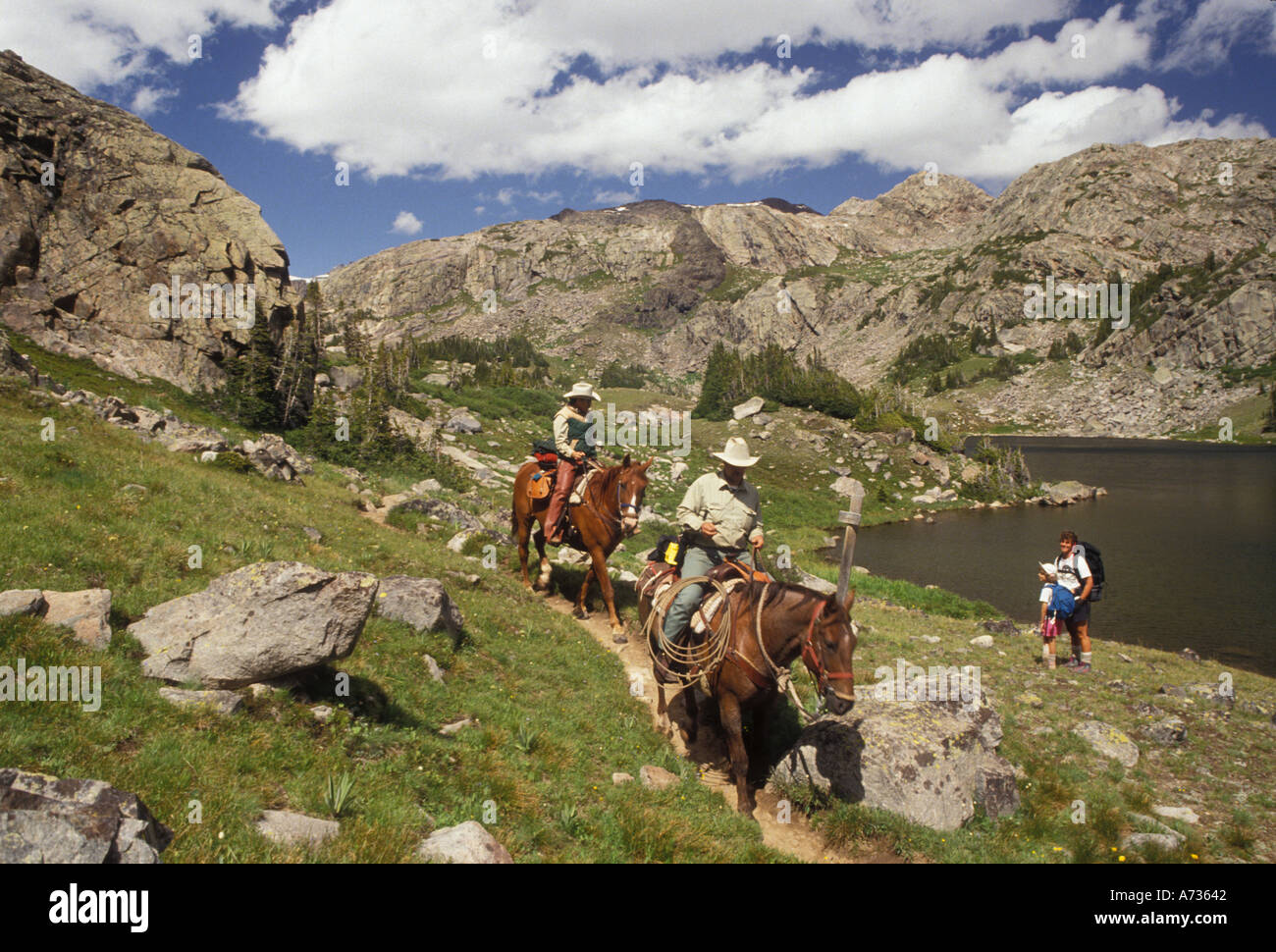 Jenny lake rangers hi-res stock photography and images - Alamy