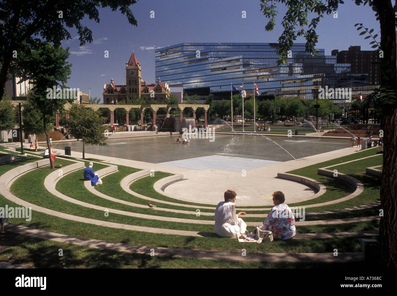 Olympic plaza in calgary hi-res stock photography and images - Alamy