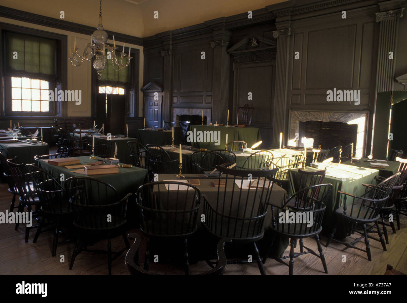 Independence hall philadelphia assembly hi-res stock photography and ...