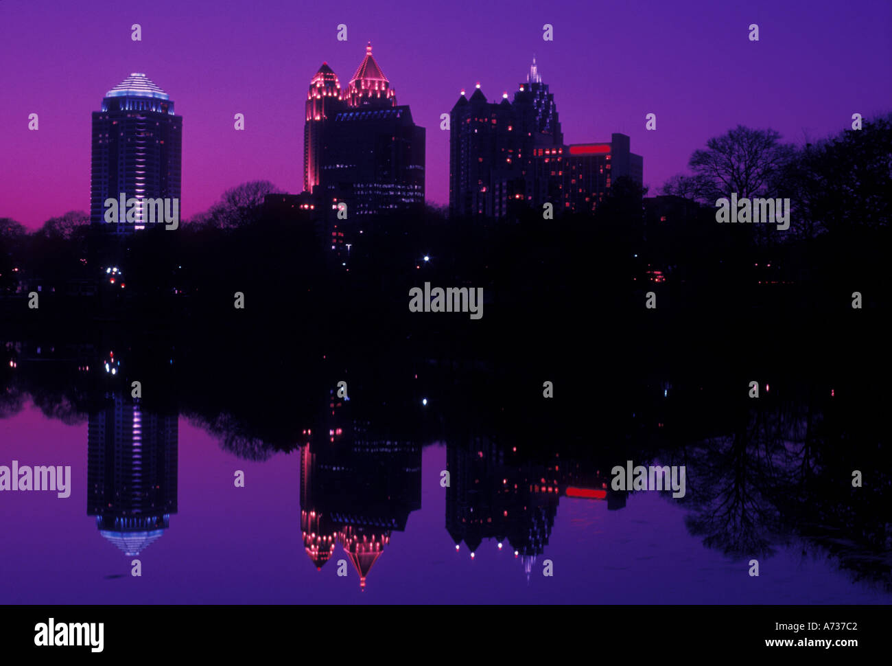 North america landscape metropolis metropolitan midtown hi-res stock ...