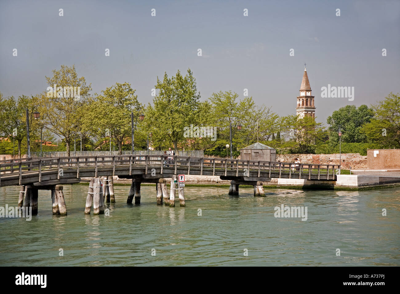 Mazzorbo seen from Burano Island , Venice Stock Photo - Alamy