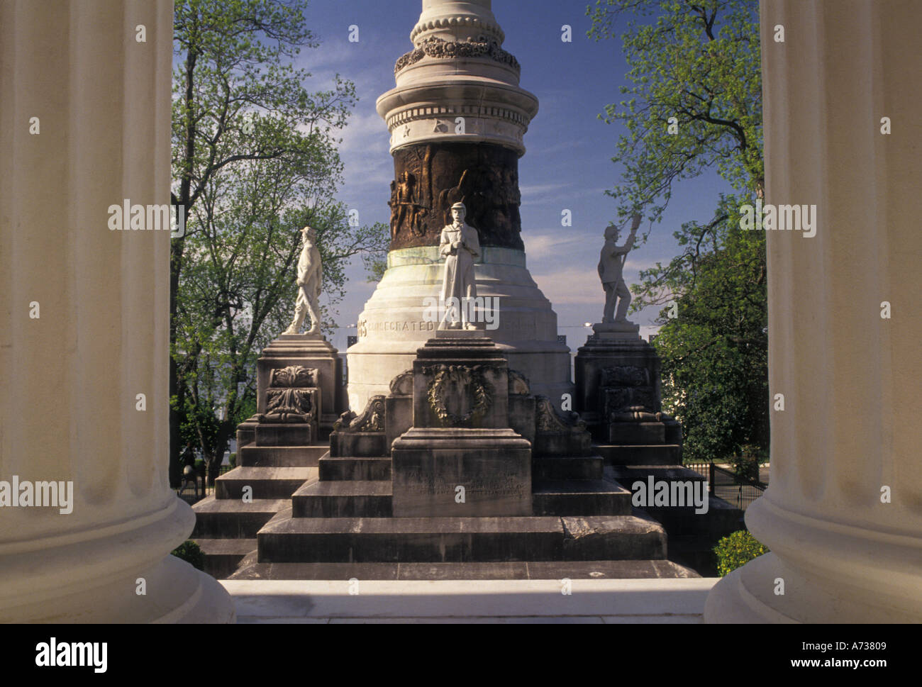 Confederate monument alabama state capitol hi-res stock photography and ...