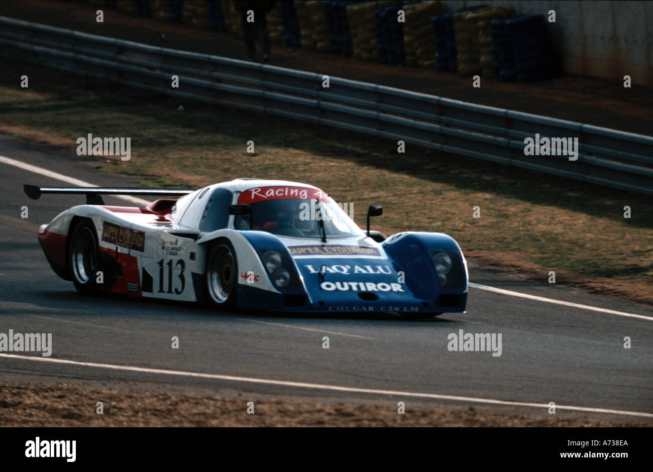 Courage car competing in the 1989 Le Mans 24 hour motor race Stock ...