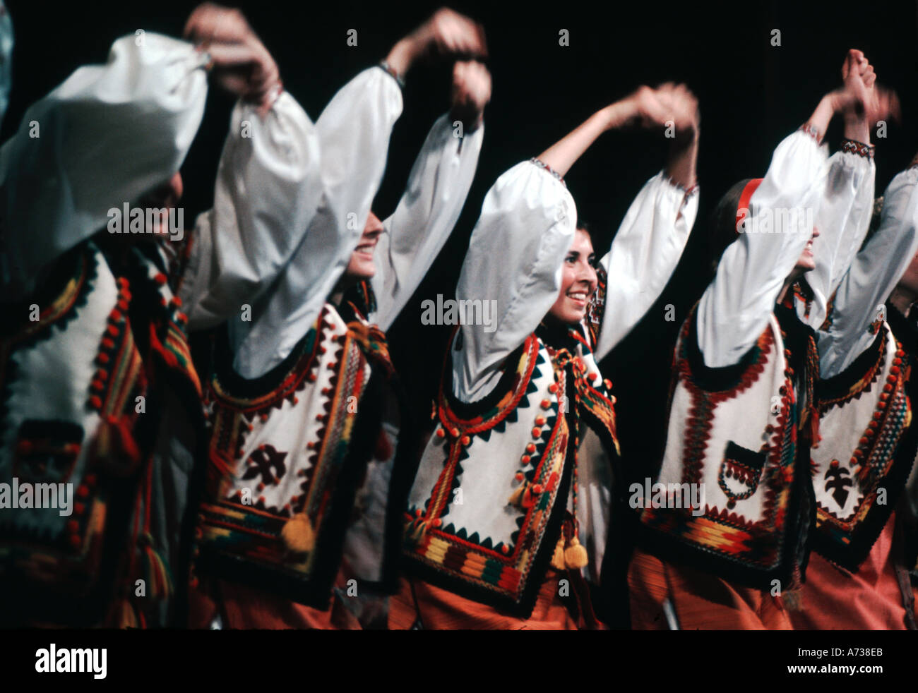 Ukrainian folk dancers troupe Stock Photo - Alamy