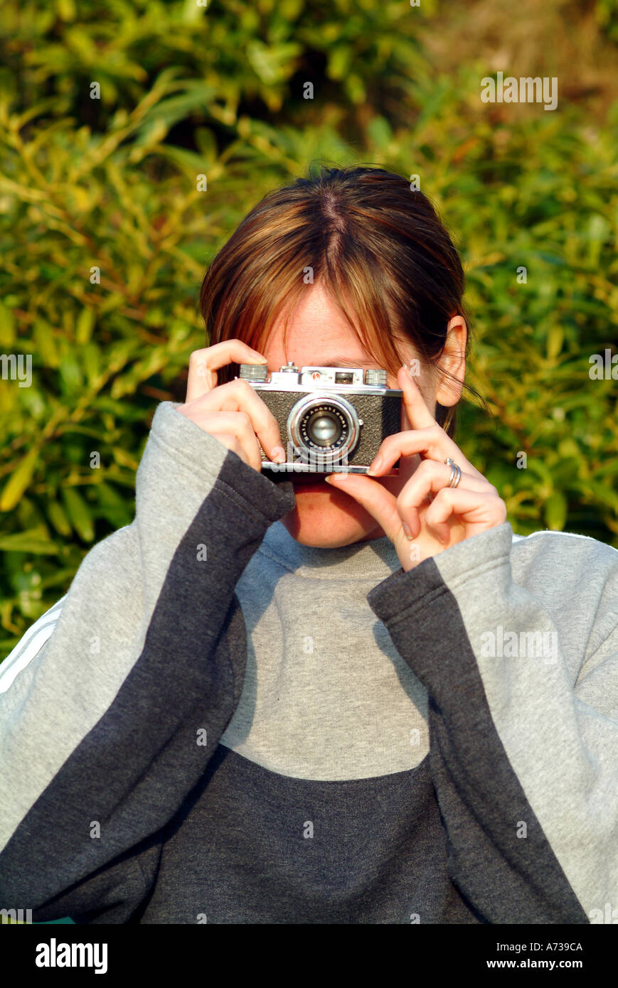 Vintage halina camera hi-res stock photography and images - Alamy