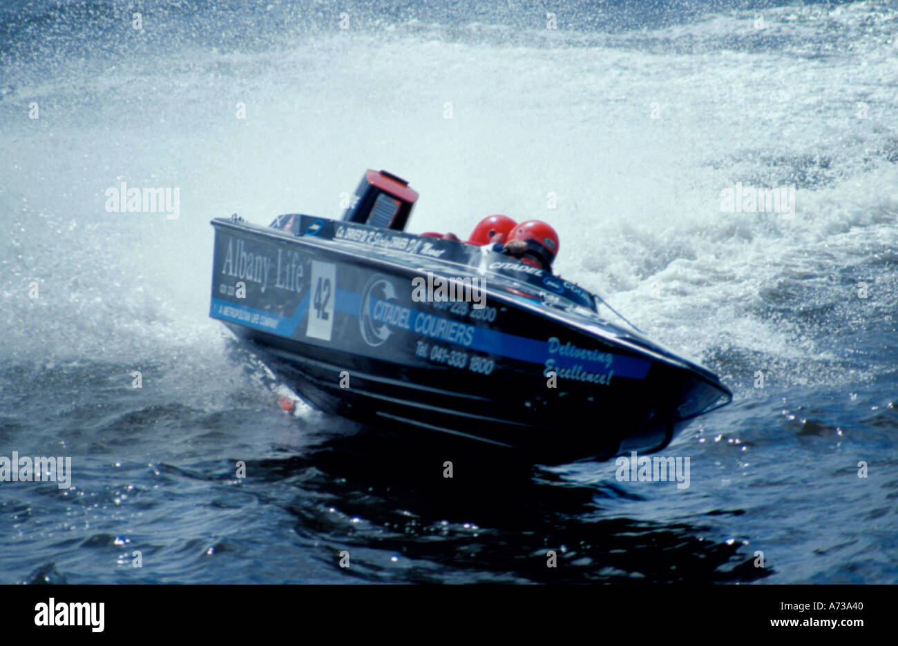 Boat wear helmets hi-res stock photography and images - Alamy