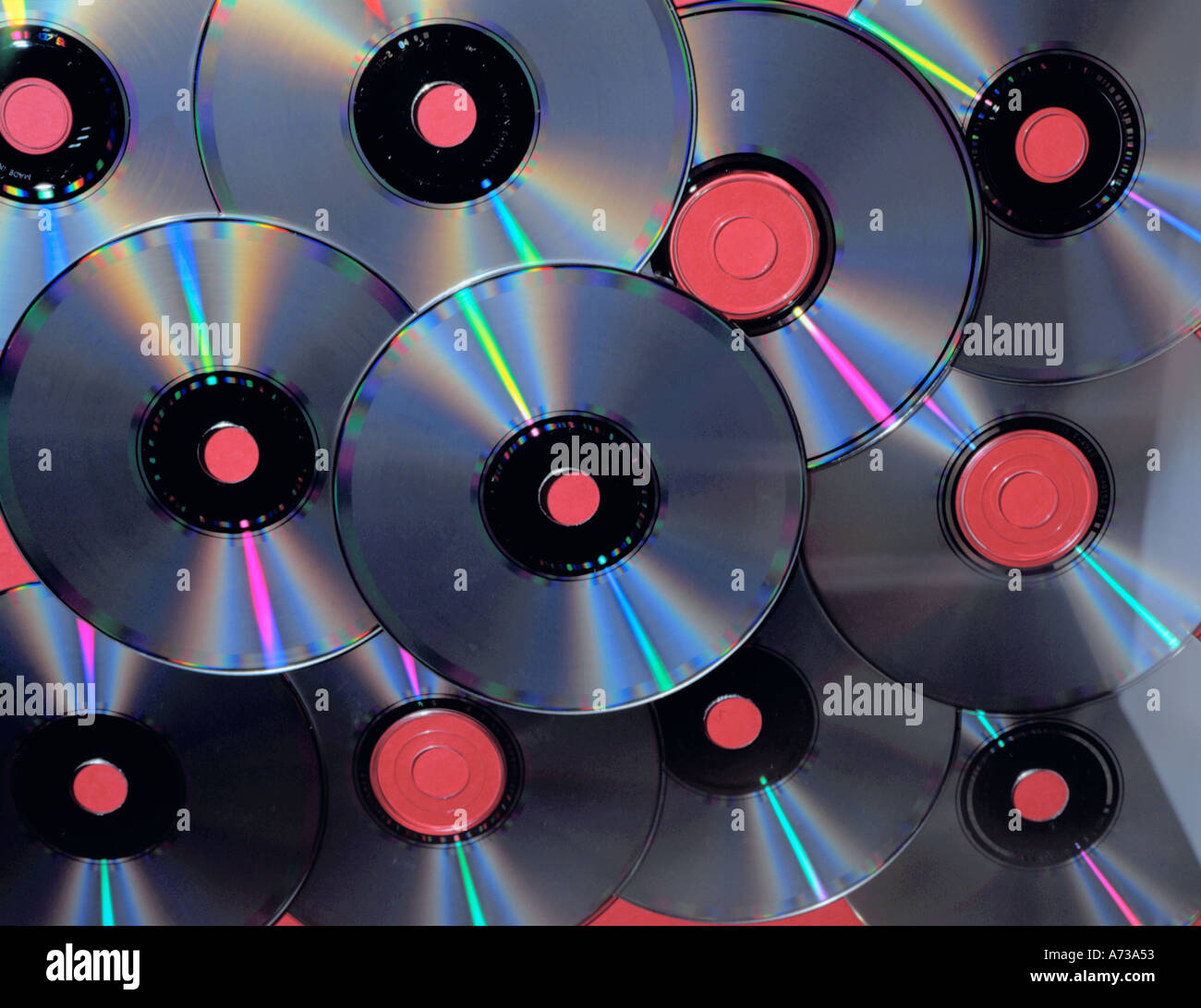 Cds dvds recording circular hi-res stock photography and images - Alamy