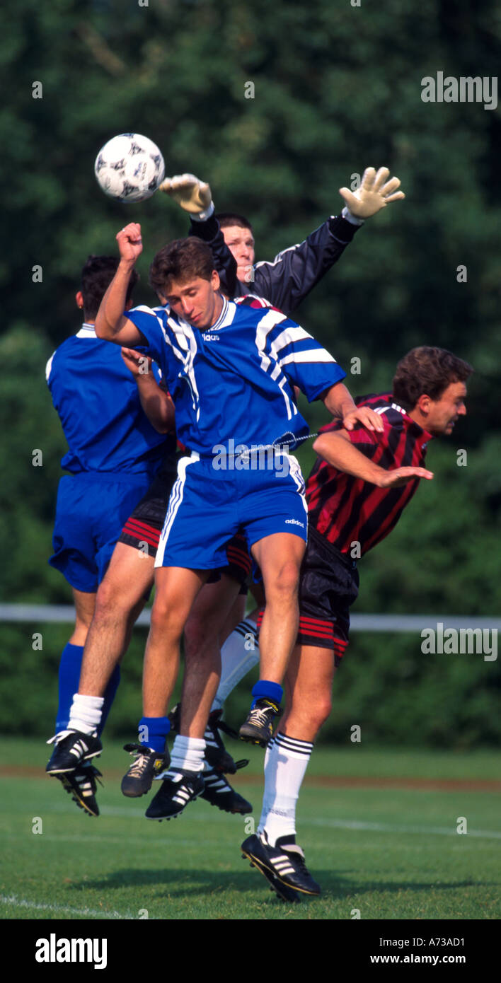 soccer young men playing soccer football young men playing European ...