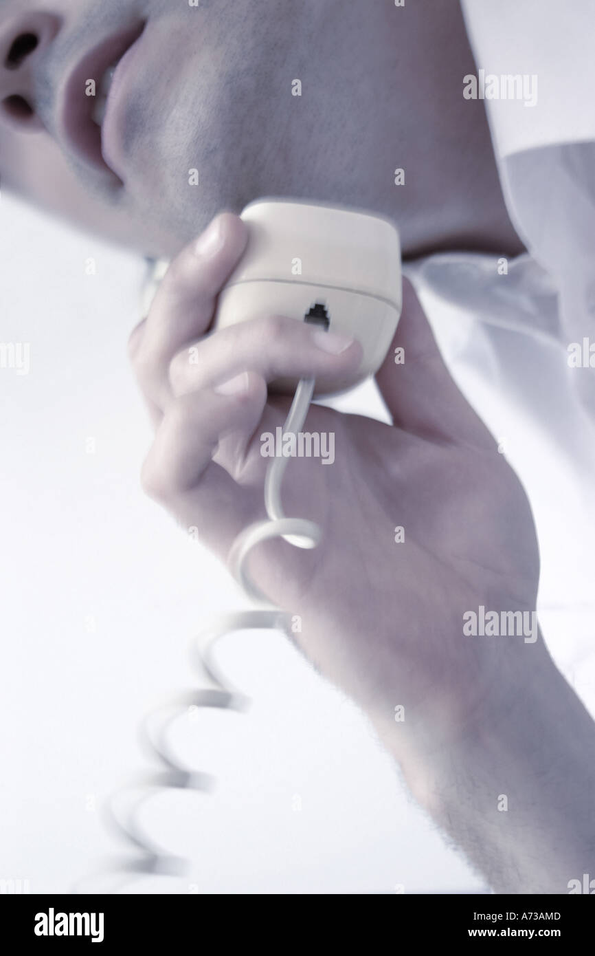 Businessman telephoning on hi-res stock photography and images - Alamy