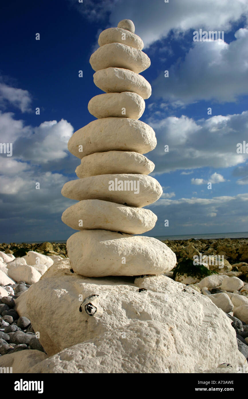 Pile of chalk stones Stock Photo - Alamy