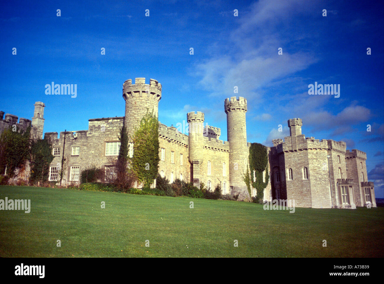 Bodelwyddan castle castle north wales hi-res stock photography and ...