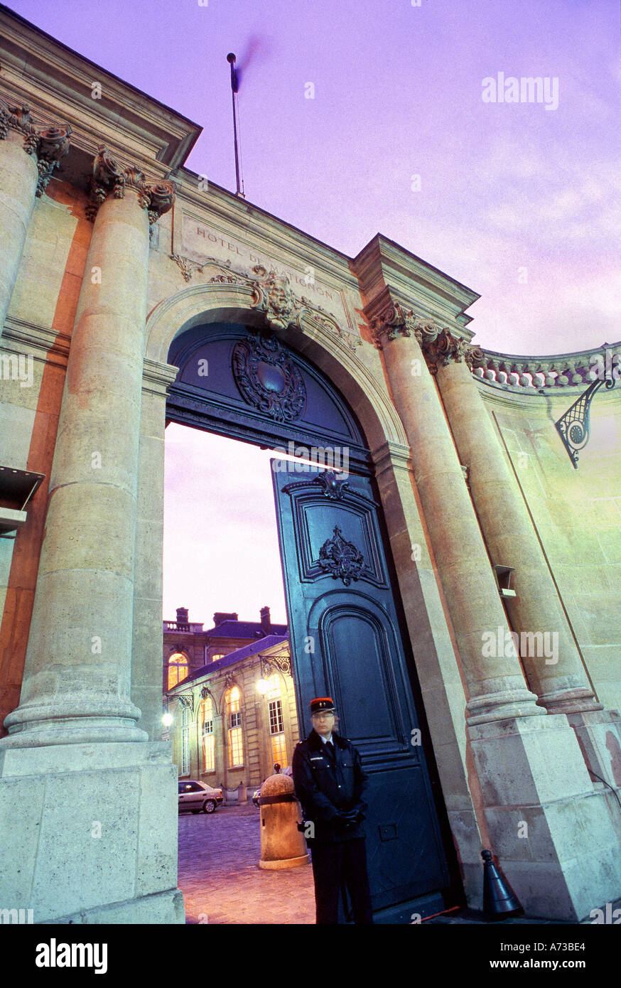 PARIS France, National Monuments "Prime Minister" Residence "Ho-tel de ...