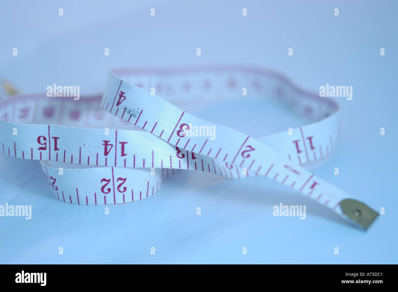 Tape inches measurement centimeters measuring horizontal Stock Photo ...