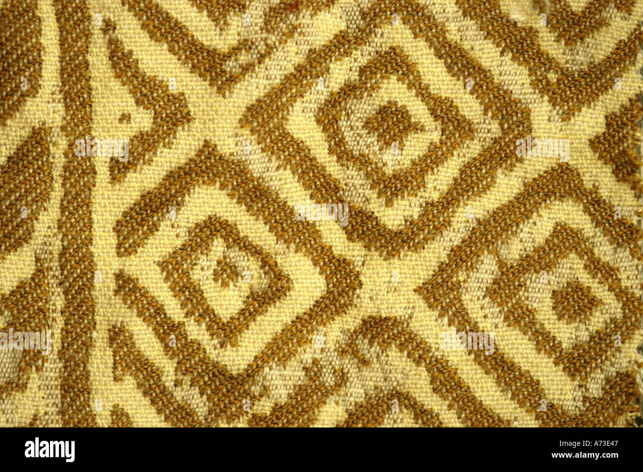 Fabric texture color diamonds maze horizontal Stock Photo - Alamy
