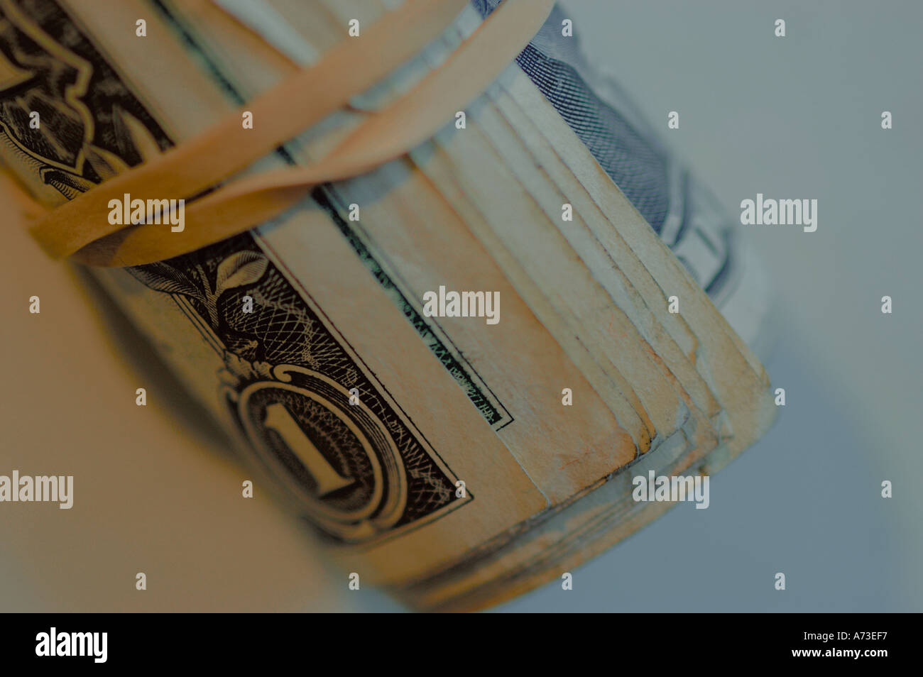 Close up a dollar bill Stock Photo - Alamy
