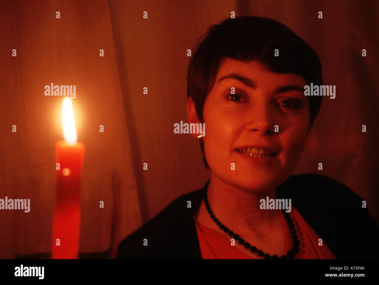 Candlelight portrait hi-res stock photography and images - Alamy