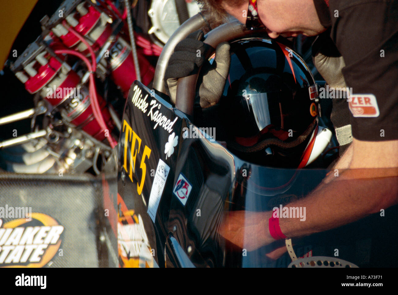 Top fuel drag driver hi-res stock photography and images - Alamy