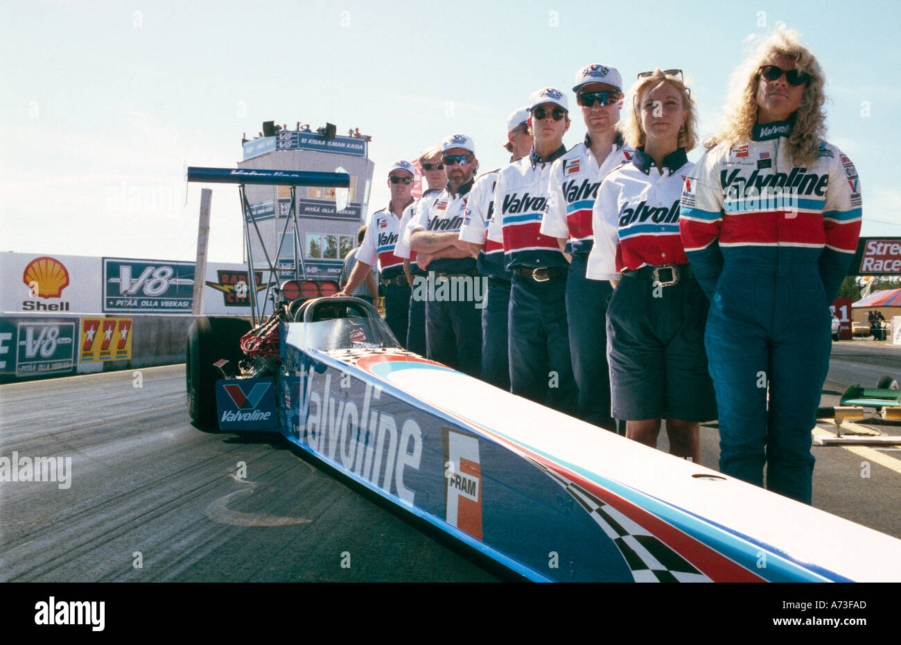 Valvoline Top Fuel dragster Stock Photo - Alamy
