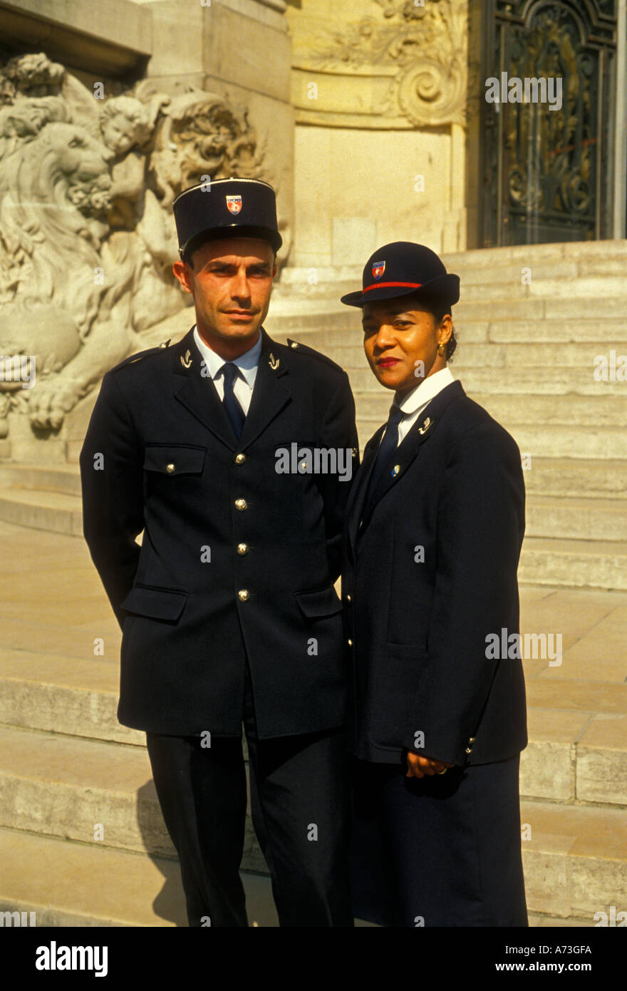 Female french police hi-res stock photography and images - Alamy