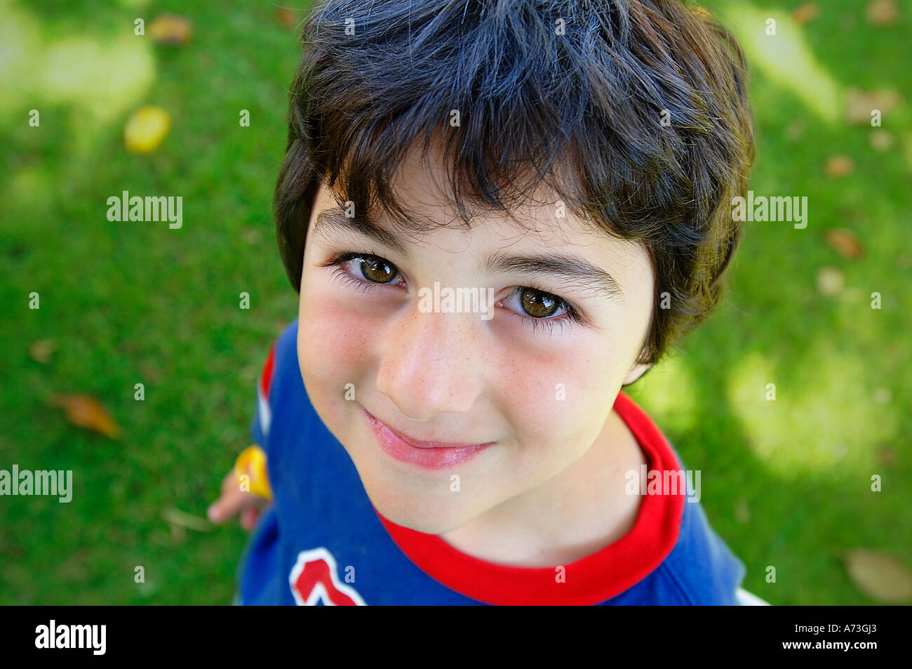 Mischievous Baby Grin