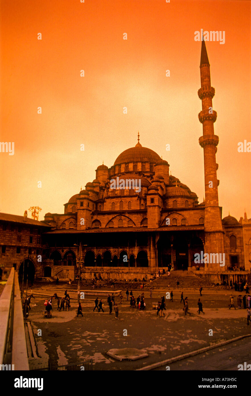 Yeni Camii Mosque, also called the New Mosque, Istanbul, Istanbul ...