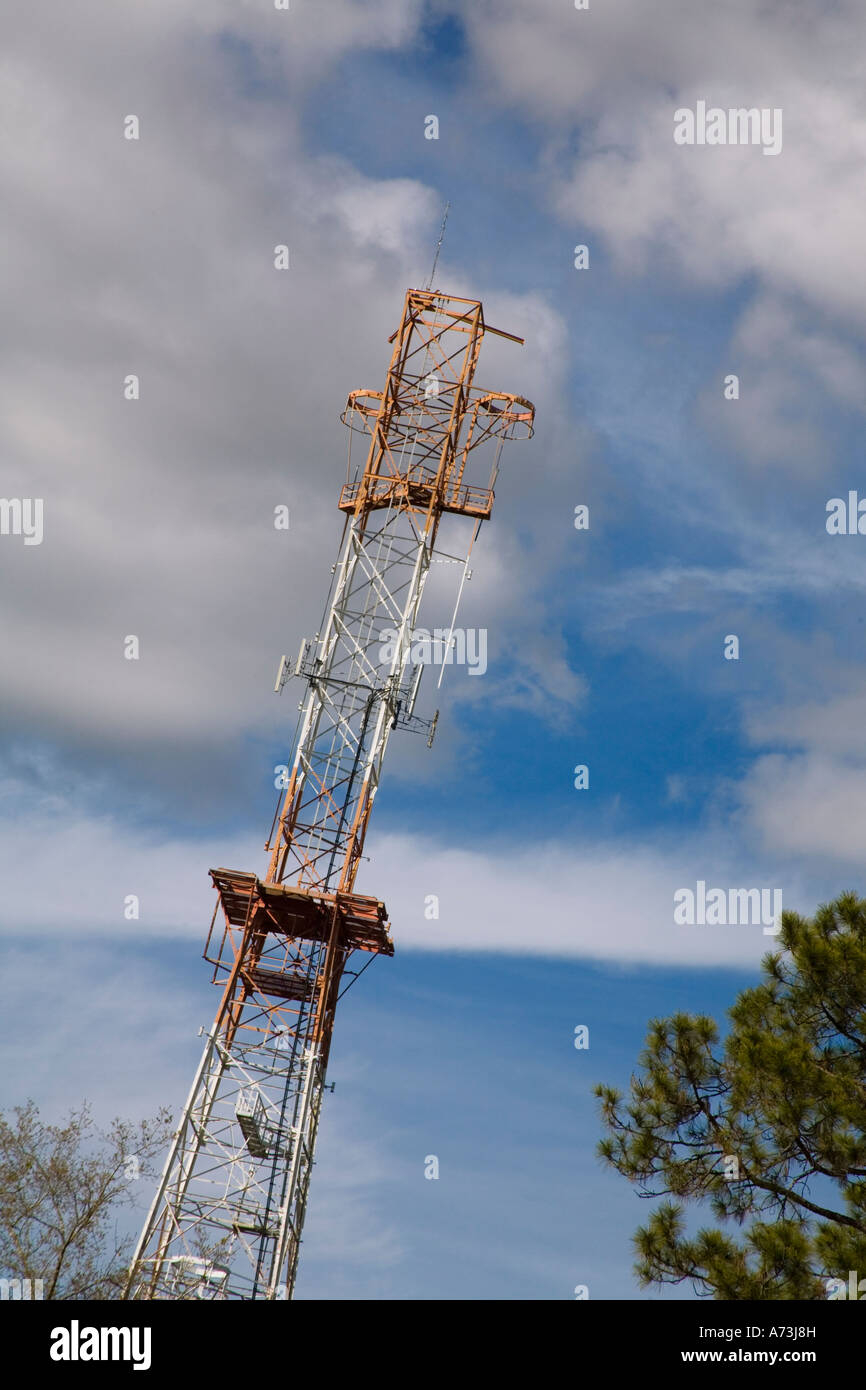 A communications tower in Florida Stock Photo - Alamy