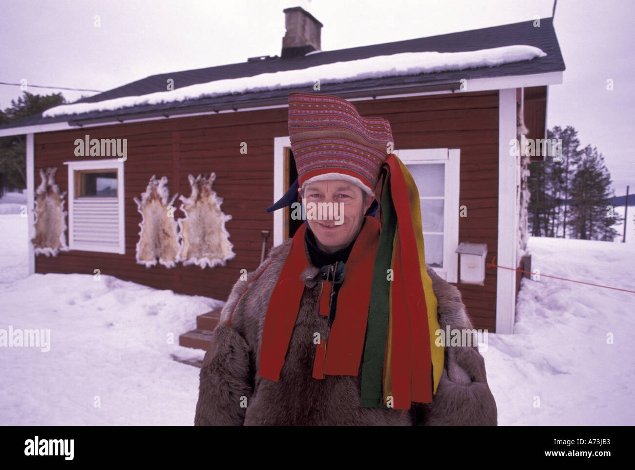 Lapp people finland hi-res stock photography and images - Alamy