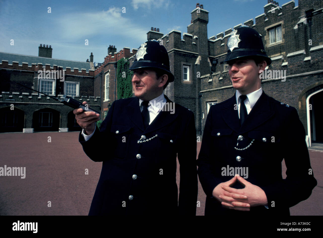 England, London. Bobbies (Police Stock Photo - Alamy