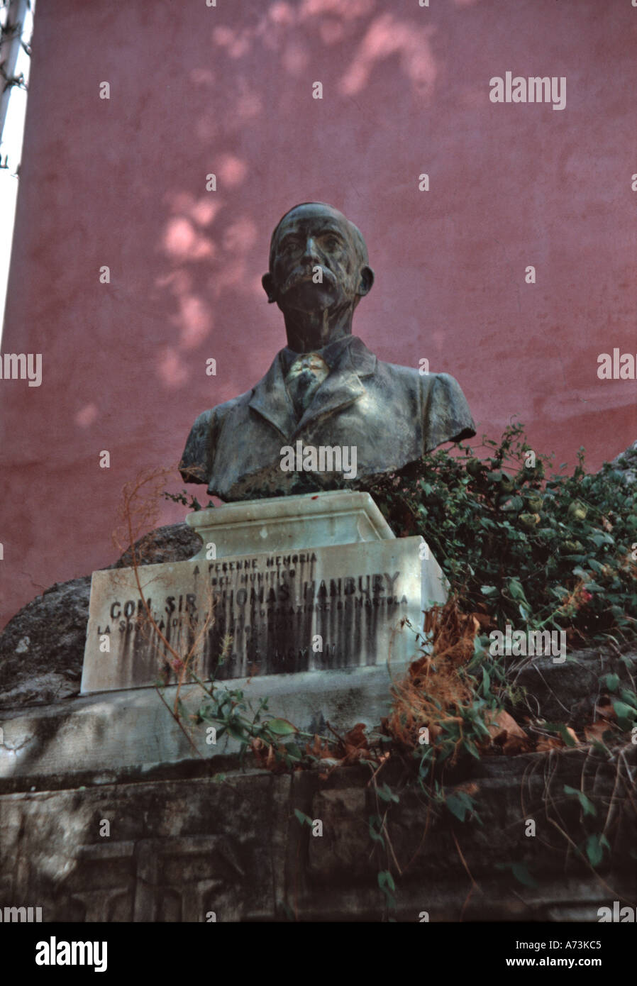 Sir Edward Hanbury at Mortola Inferiore Stock Photo - Alamy