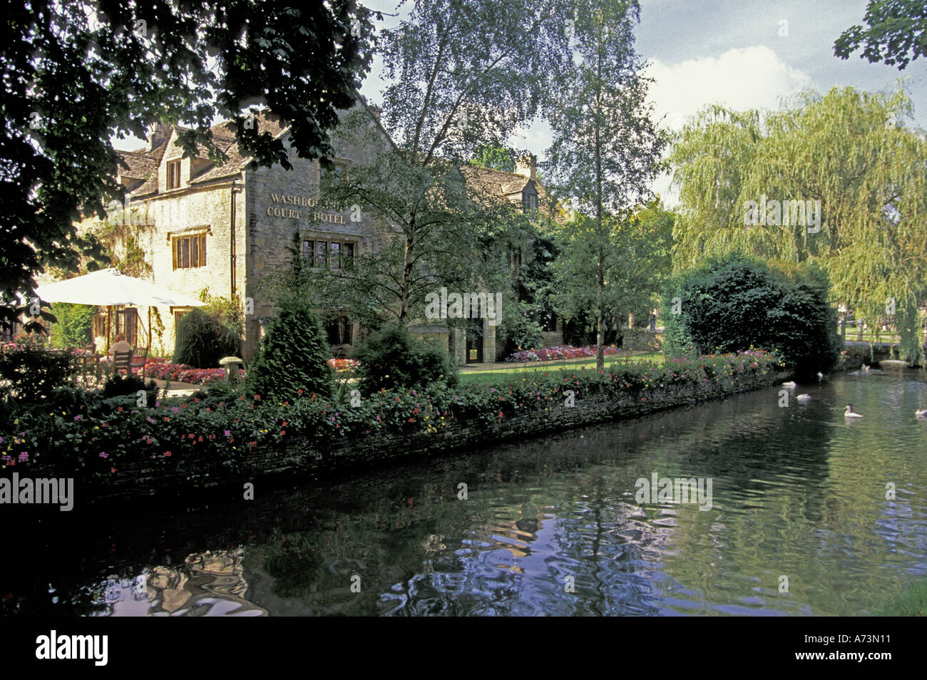 Europe, England, Gloucestershire, Cotswolds. Lower slaughter ...