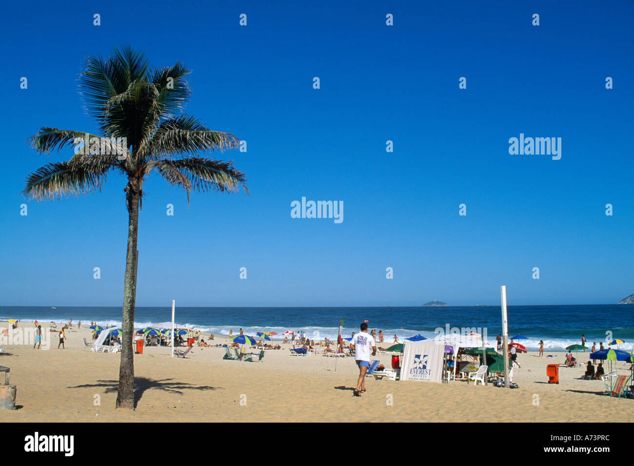 Leblon Beach Rio de Janeiro Brazil Stock Photo - Alamy