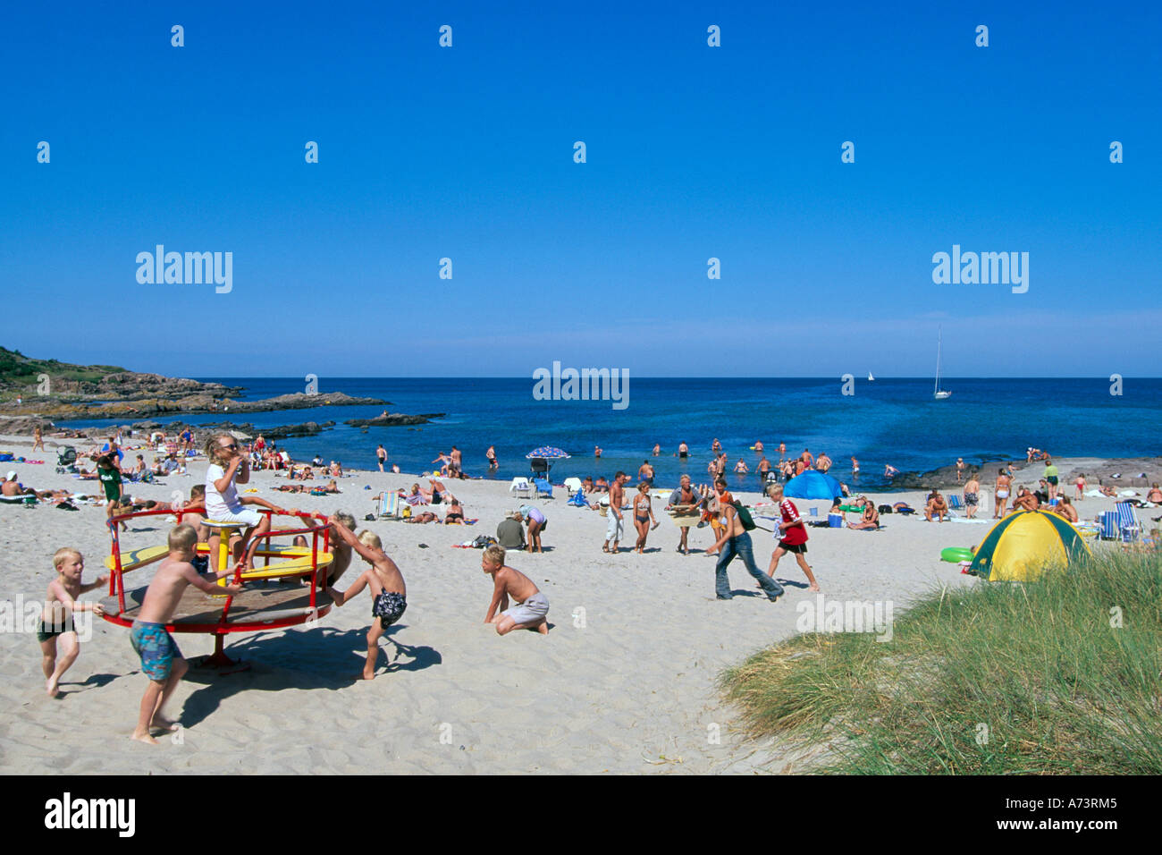 Sandvig beach bornholm denmark hi-res stock photography and images - Alamy