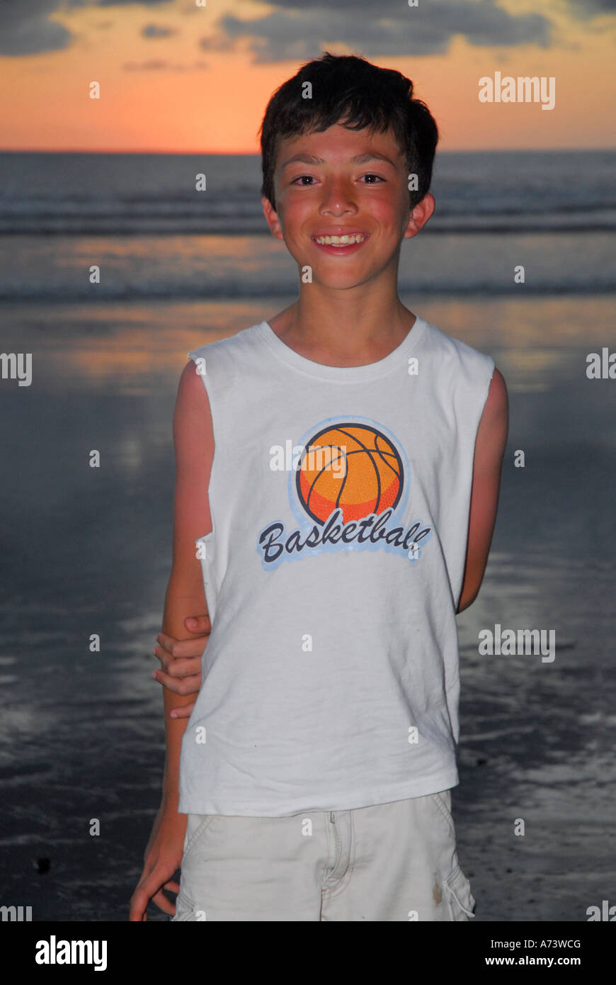 Costa Rican child, Costa Rica, Central America Stock Photo - Alamy