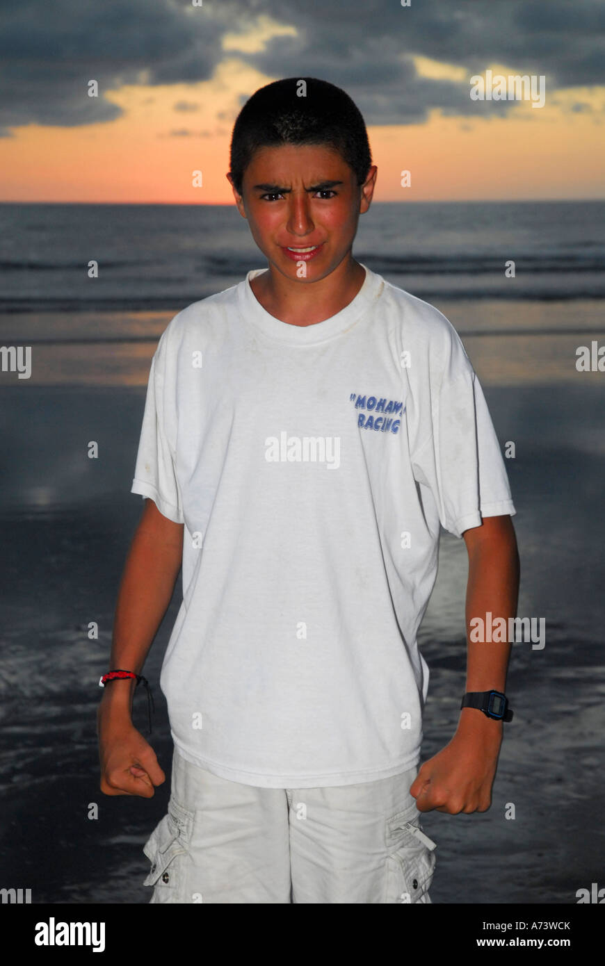 Costa Rican child, Costa Rica, Central America Stock Photo - Alamy