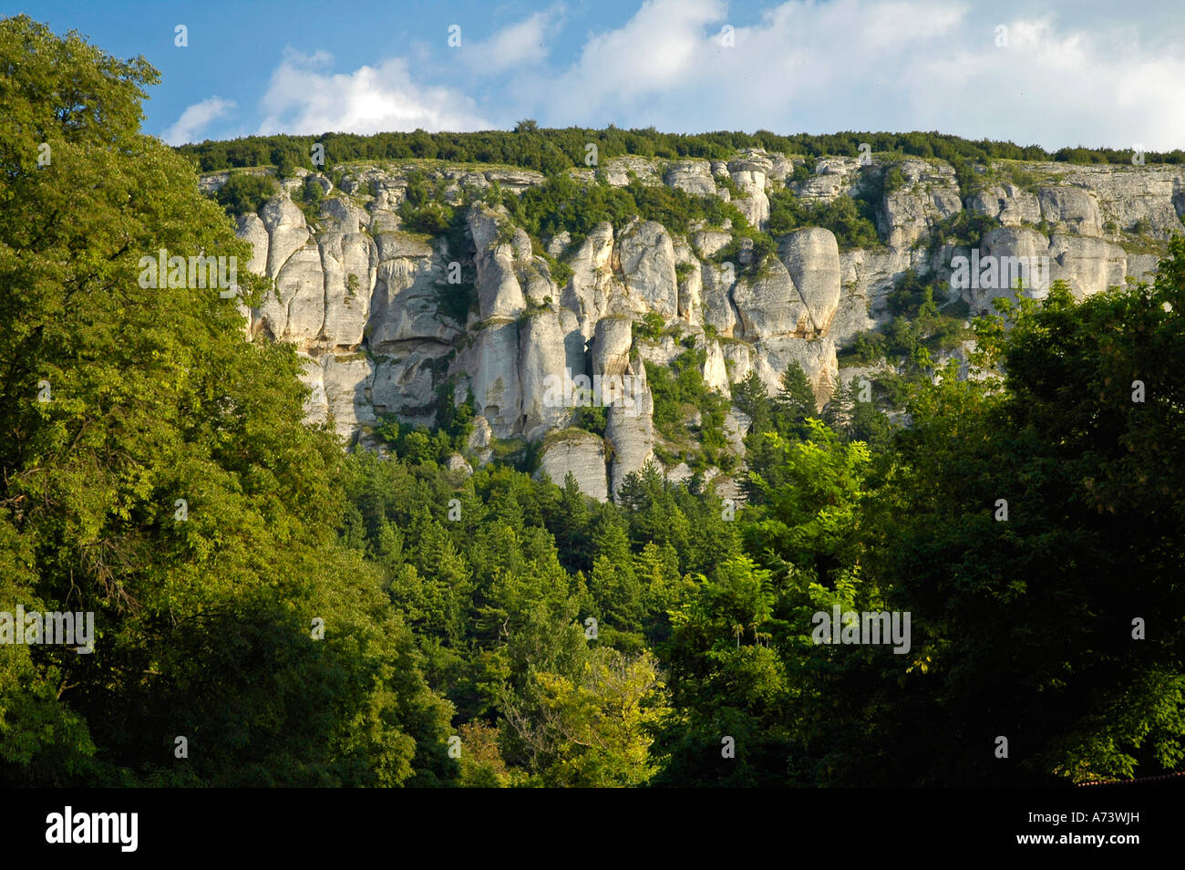 The Madara rock walls, Madara, Bulgaria, Europe Stock Photo - Alamy