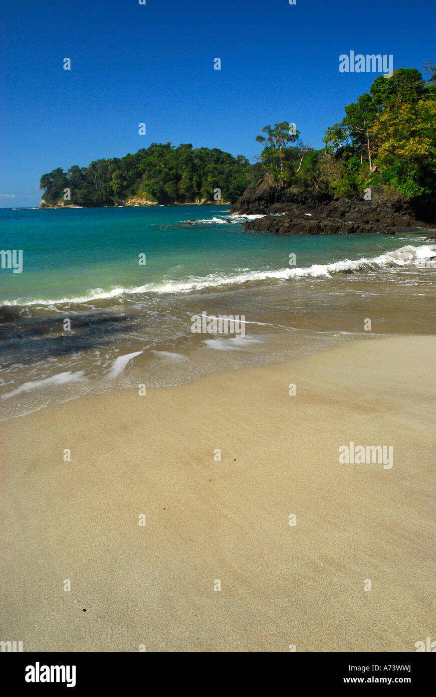 Escondida Beach, Manuel Antonio National Park, Central Pacific, Costa ...