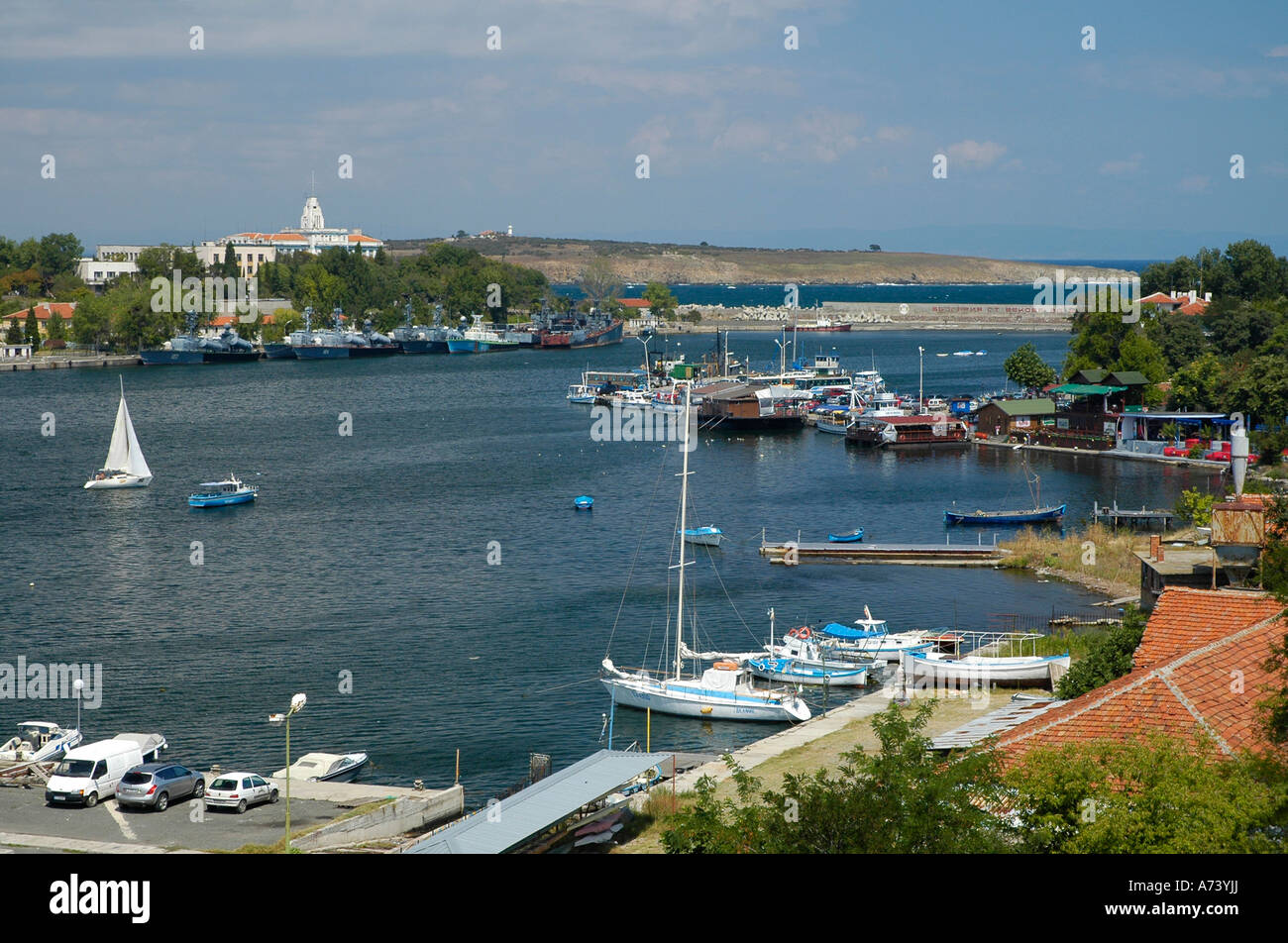 Port of Sozopol Stock Photo - Alamy