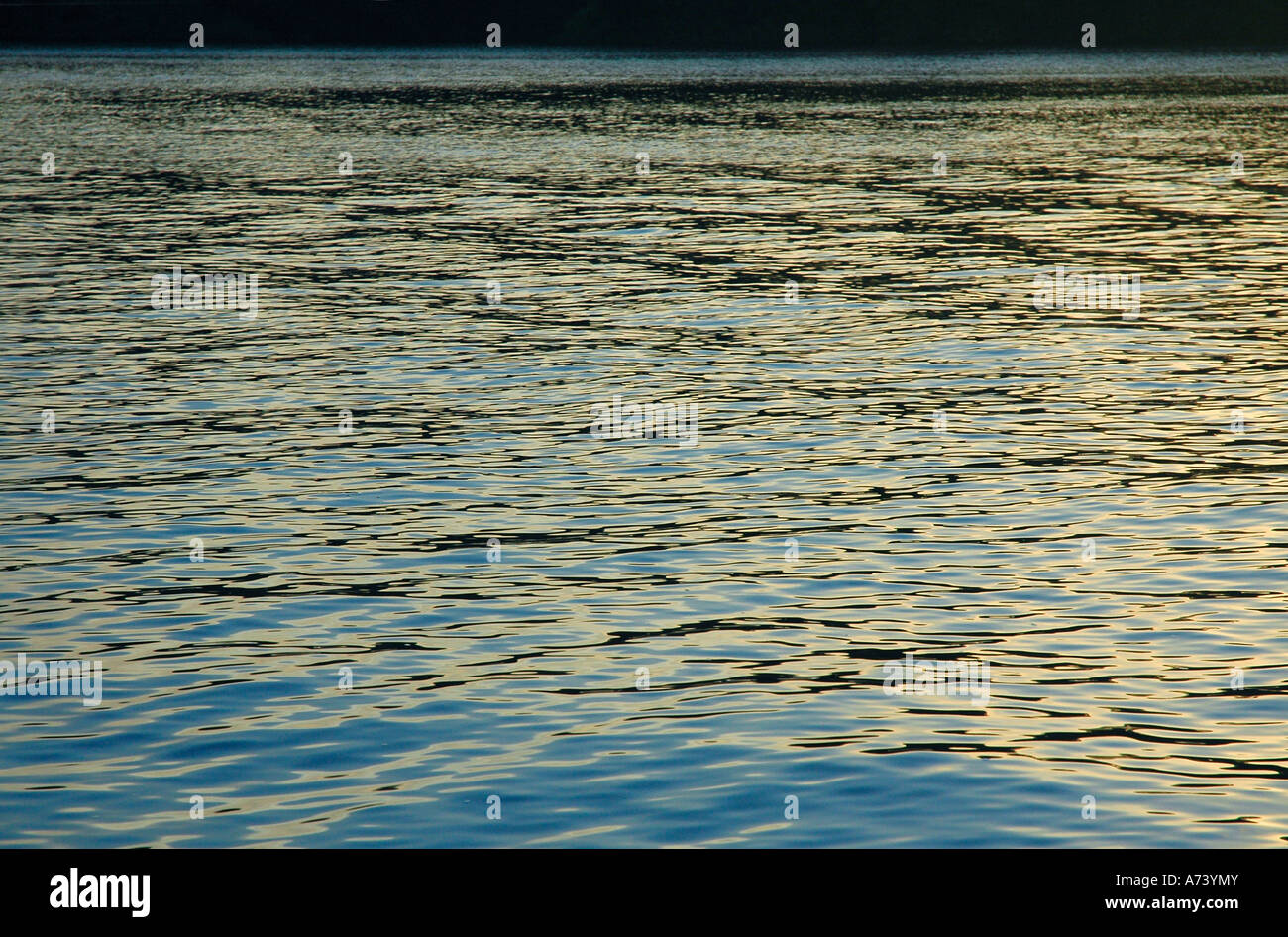 River water in sunset Stock Photo - Alamy