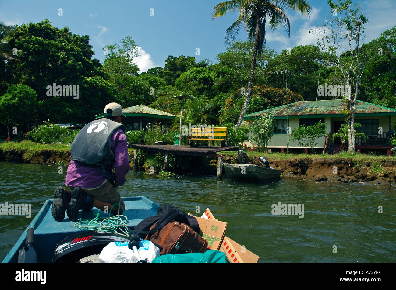 Rainforest ranger hut hi-res stock photography and images - Alamy