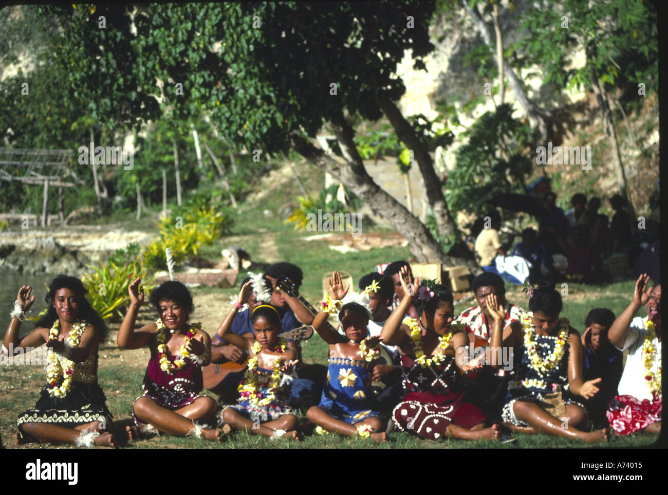 Tongan Feast Vavau Island Tonga NMR editorial use only Stock Photo - Alamy