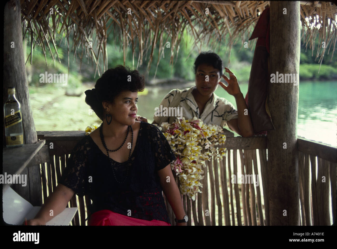 Tongan Feast Vavau Island Tonga NMR editorial use only Stock Photo - Alamy