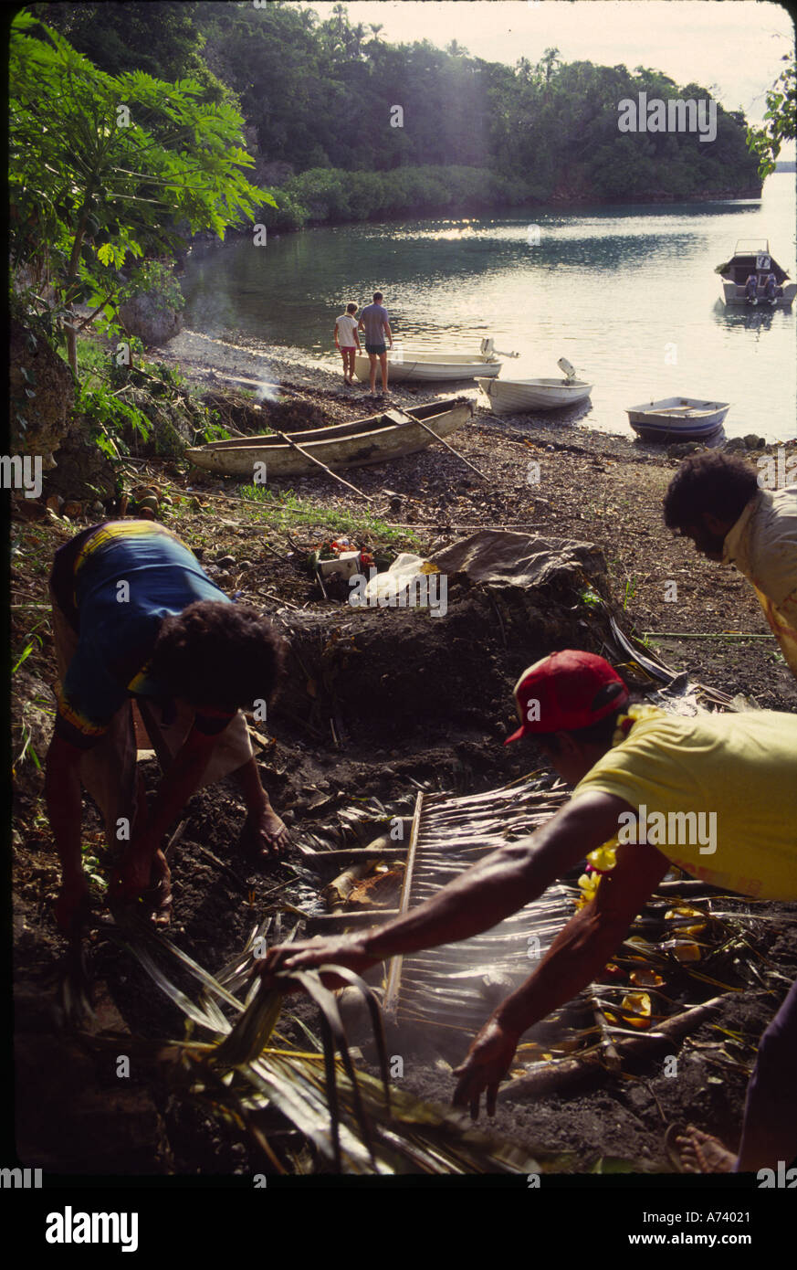 Tongan food hi-res stock photography and images - Alamy