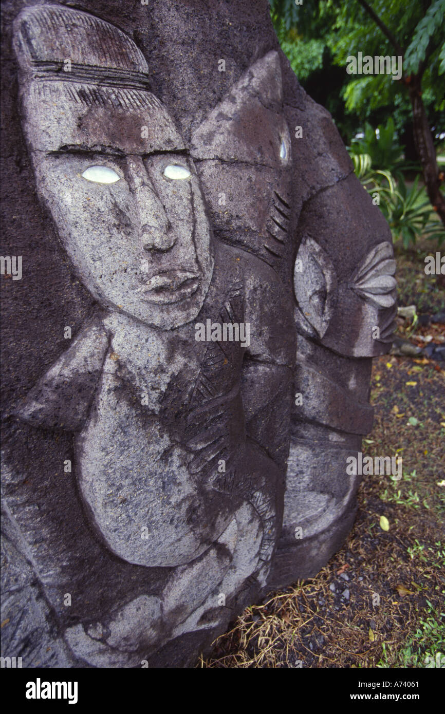 Statue Avarua Town Rarotonga Cook Islands Stock Photo - Alamy