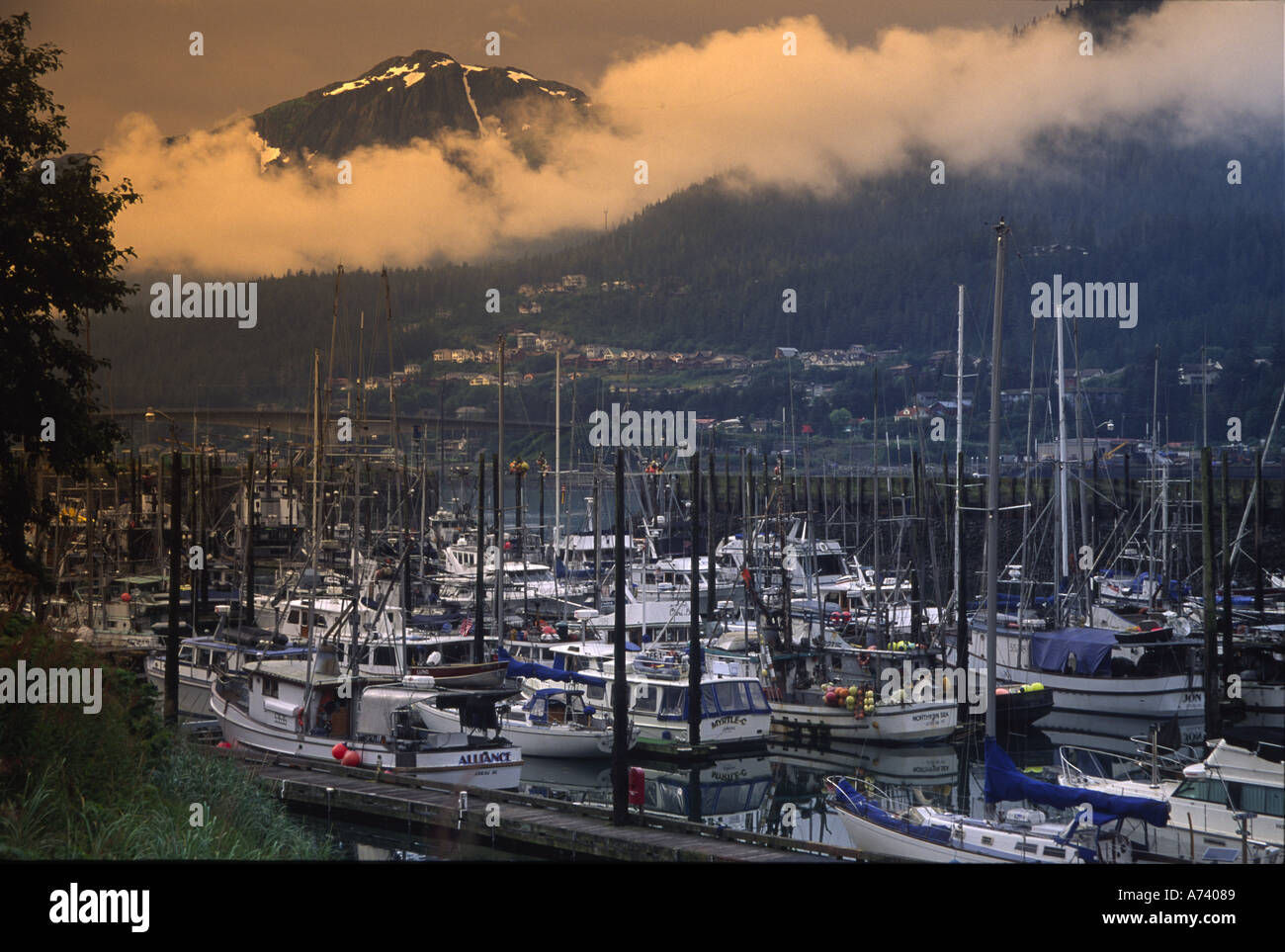 Douglas boat harbor and juneau hi-res stock photography and images - Alamy
