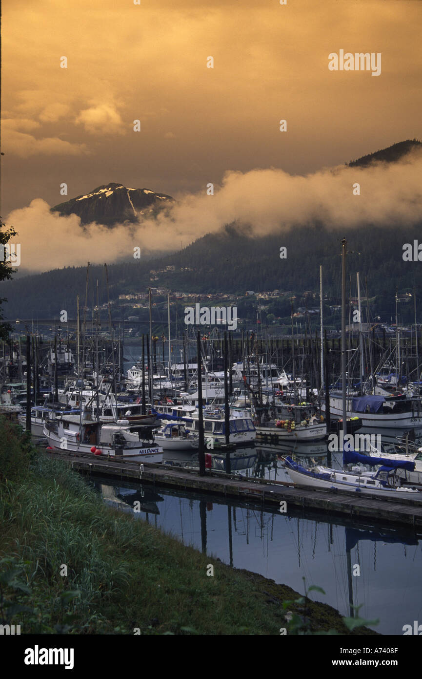 Juneau and douglas harbor hi-res stock photography and images - Alamy