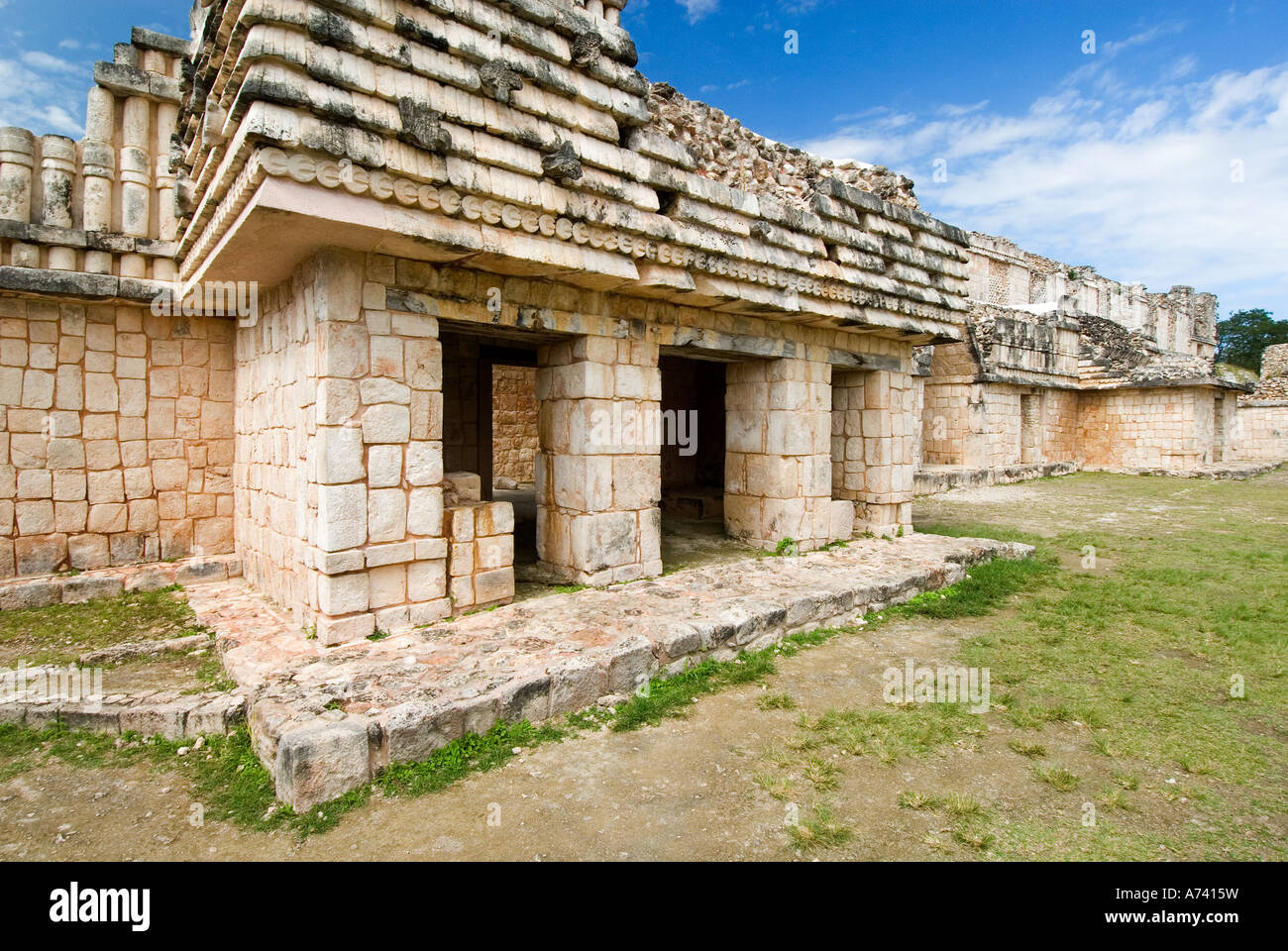 Cuadrangulo de los Pajaros quadrangle or square of the birds Maya ...