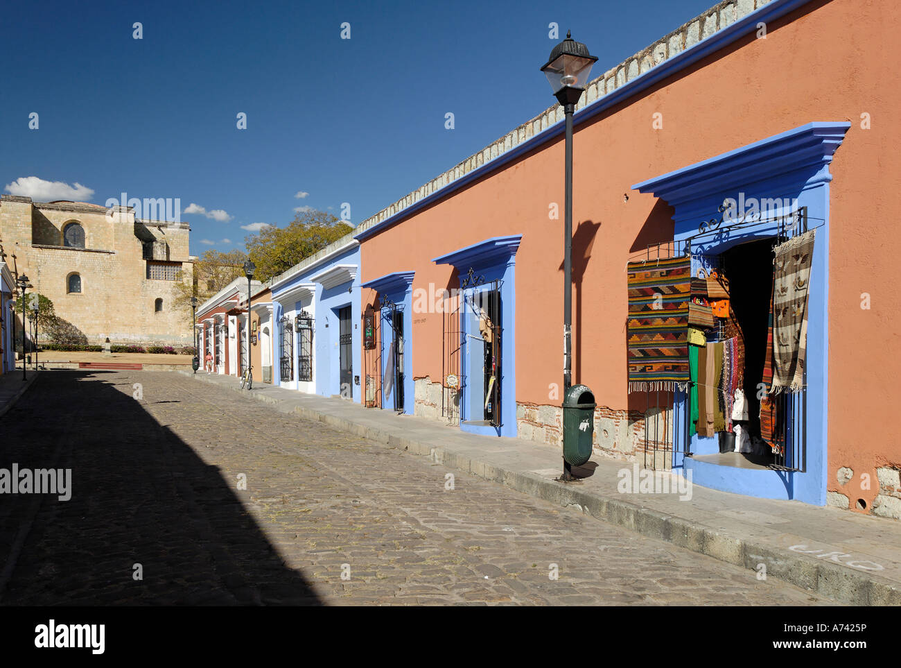 old town or historic center of Oaxaca Mexico Stock Photo - Alamy