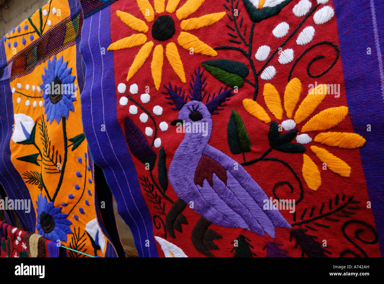 traditional Maya patterns from Chiapas Mexico Stock Photo - Alamy